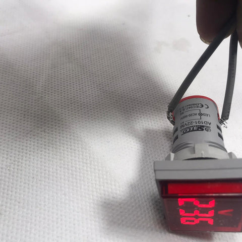 DC 5 TO 60V Voltage panel meter AD101-22VM in Pakistan